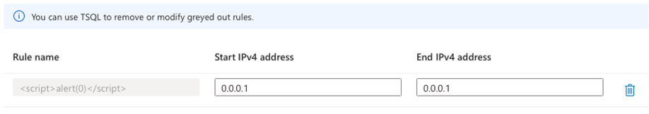 Burning Data with Malicious Firewall Rules in Azure SQL Server